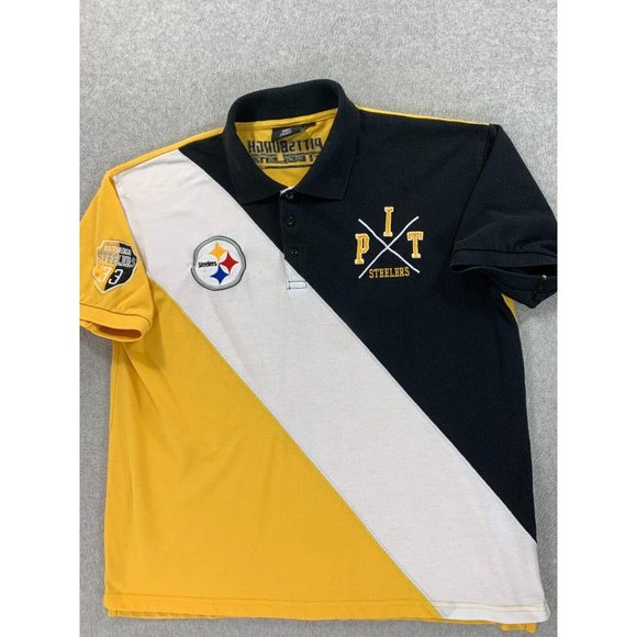 NFL | Shirts | Pittsburgh Steelers Nfl Team Apparel Sideline Polo Shirt ...